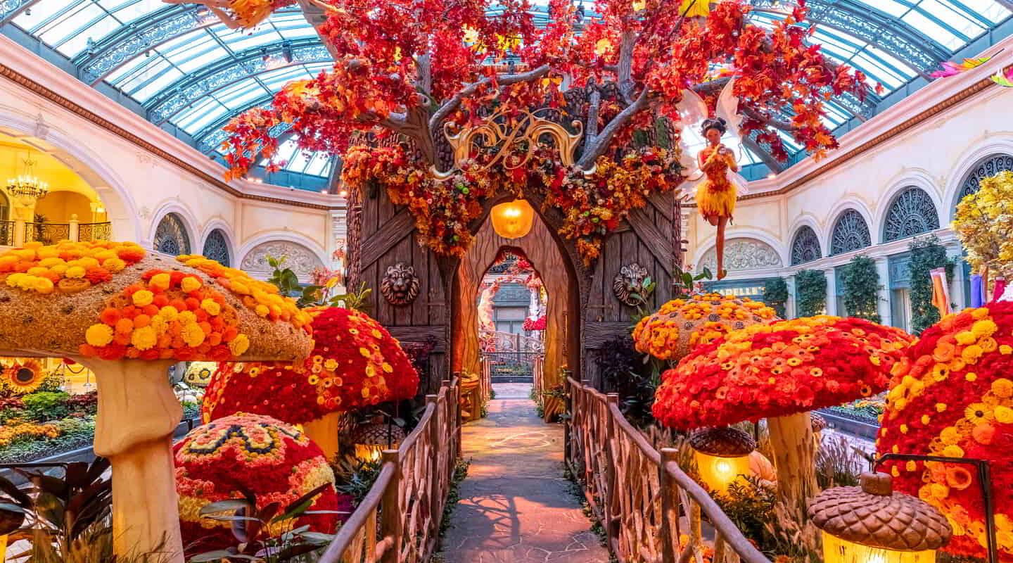 The Magic of Fall: nova exposição no jardim do Bellagio